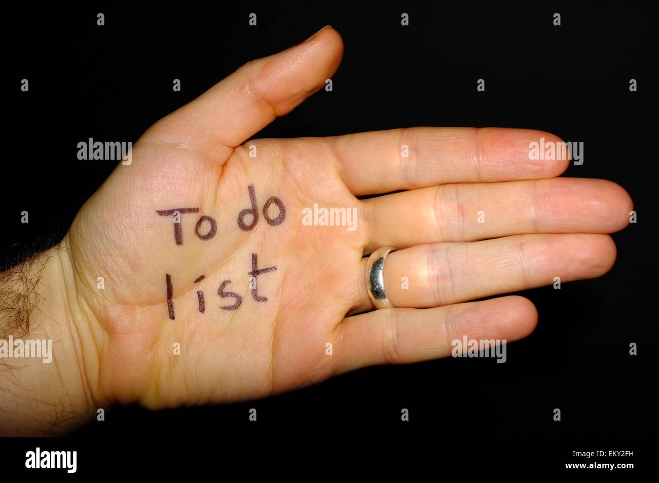 Hand written list hi-res stock photography and images - Alamy