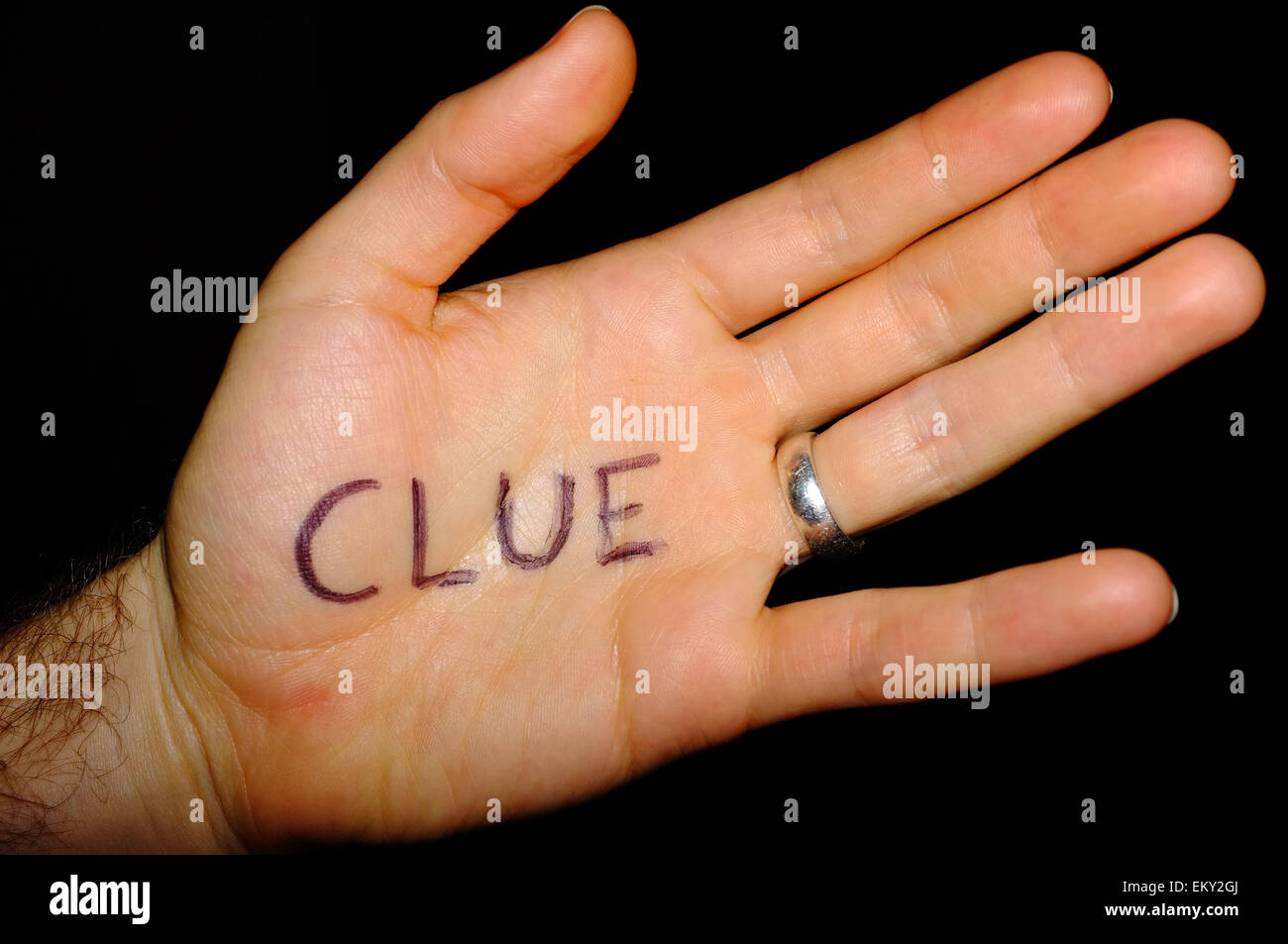 Need a clue hi-res stock photography and images - Alamy