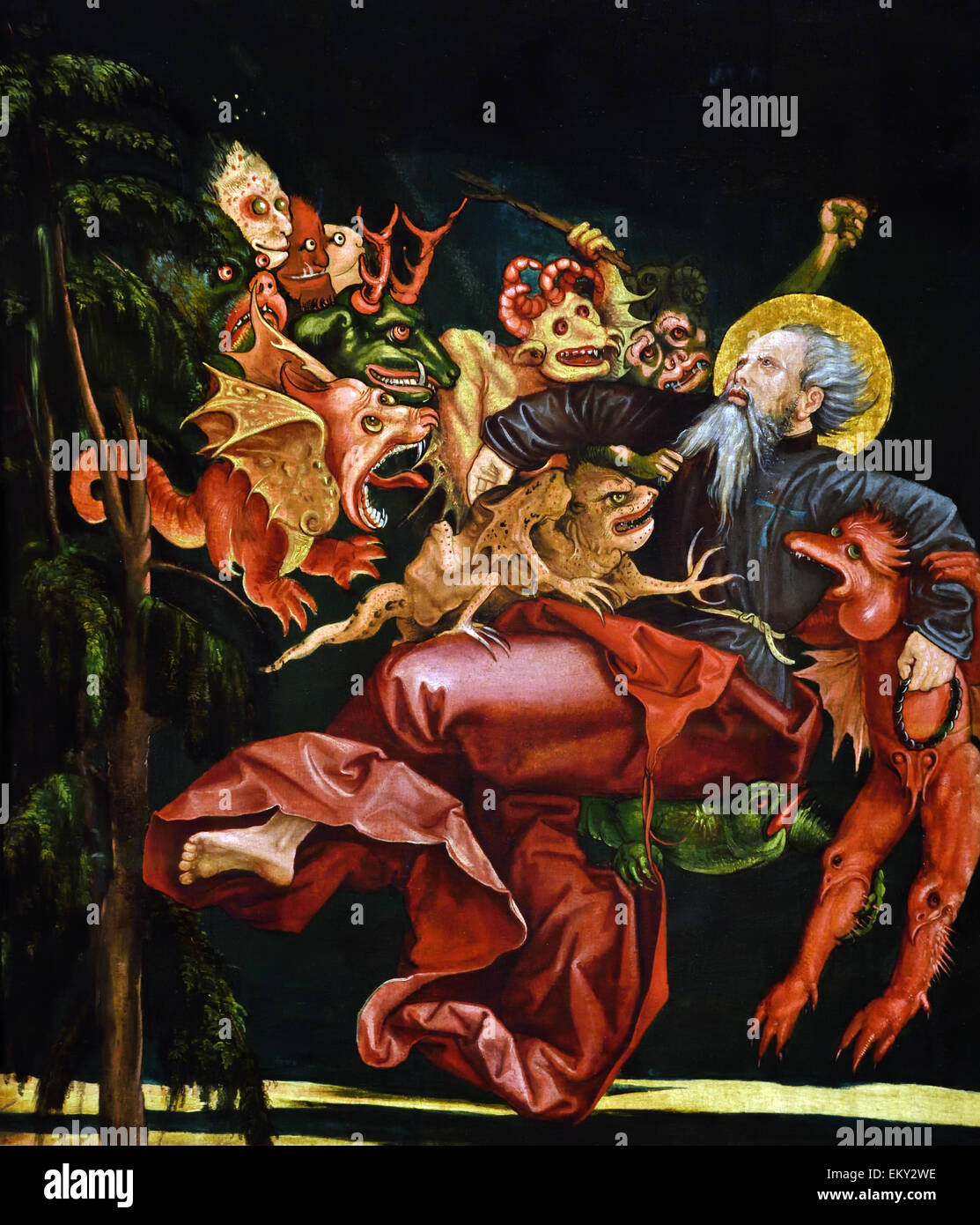 Medieval paintings of demons hi-res stock photography and images - Alamy