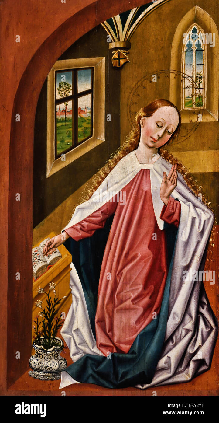 Mary and the angel gabriel hi-res stock photography and images - Alamy