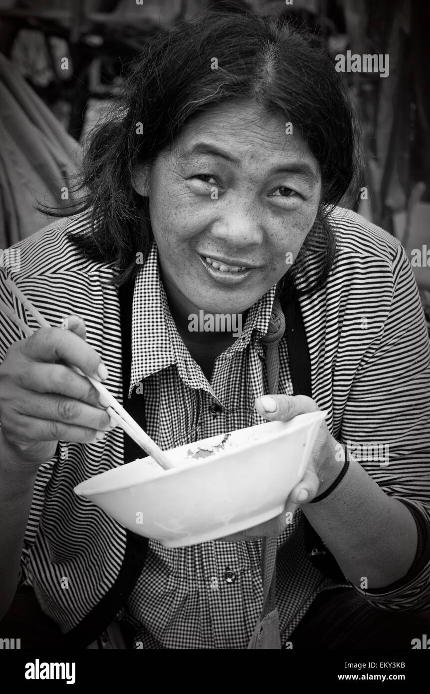 Poor man eating hi-res stock photography and images - Alamy