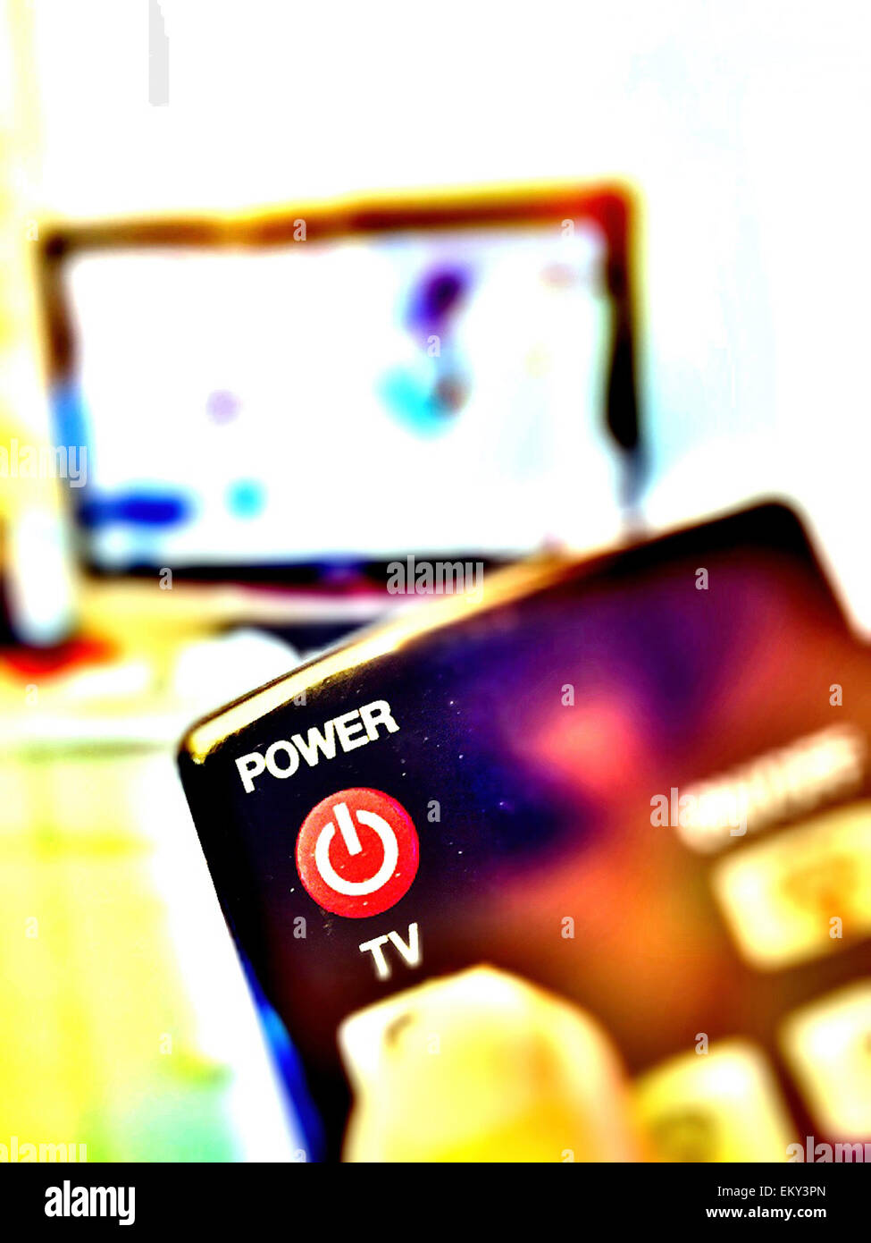 Television screen off hi-res stock photography and images - Alamy