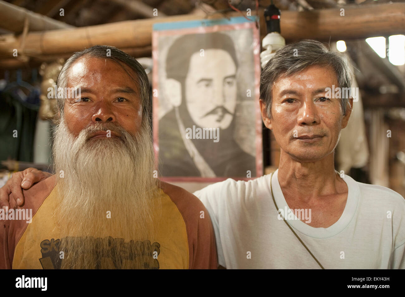 Karen Refugee Men At Noh Poh Refugee Camp; Noh Poh Mae Sot Chiang Mai ...