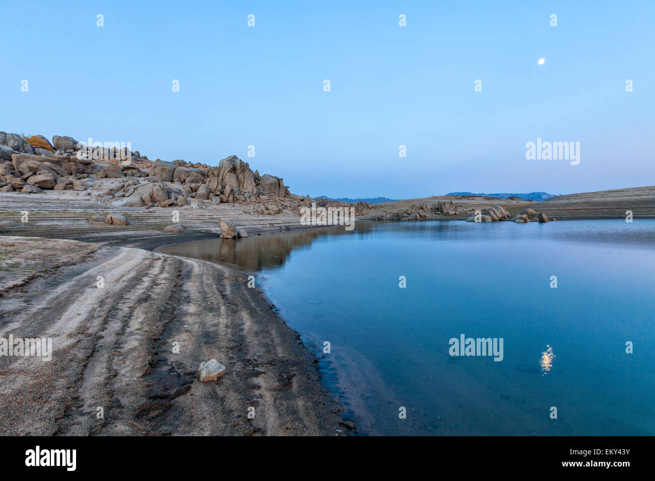 Millerton Lake and Friant Dam, is a reservoir that stores water for ...
