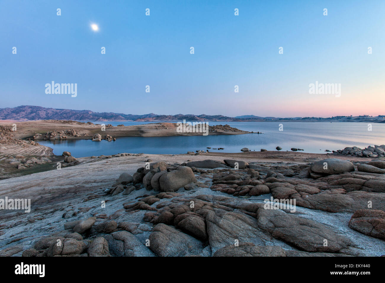 Millerton Lake and Friant Dam, is a reservoir that stores water for ...