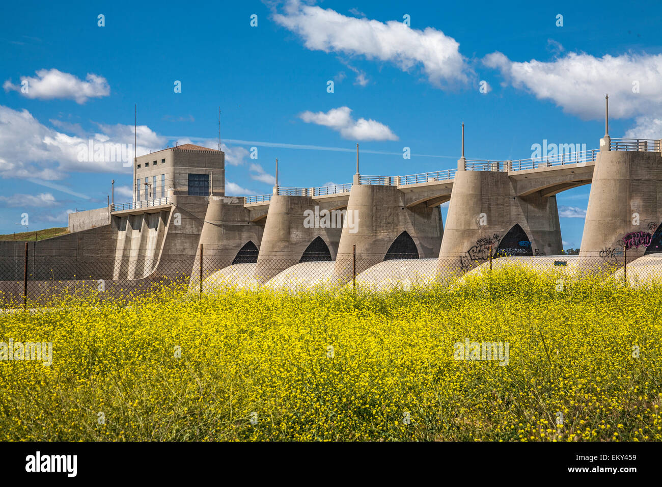 Sepulveda Dam, Sepulveda Basin Recreation Zone, San Fernando Valley ...