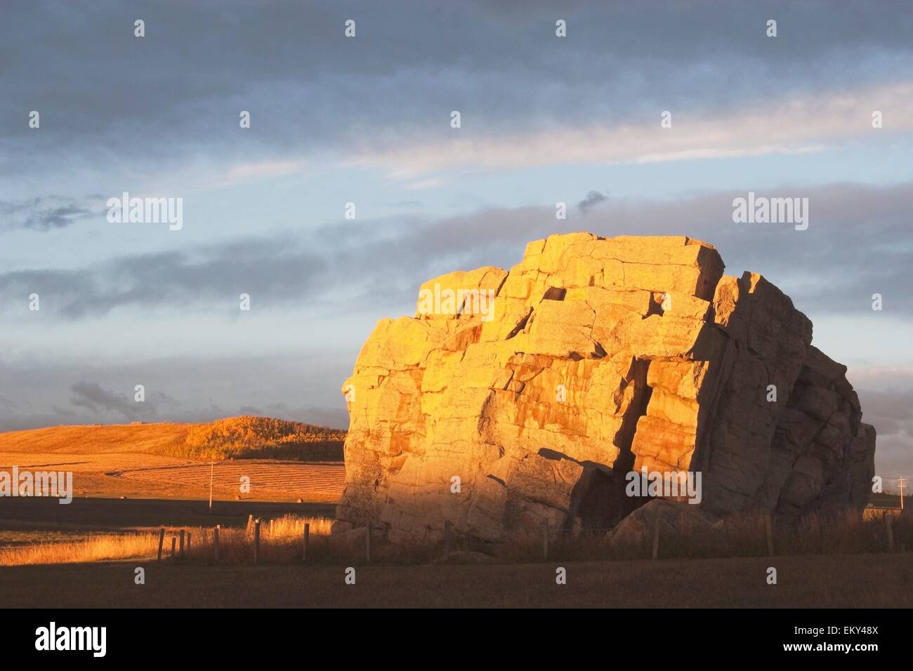 Big rock okotoks hi-res stock photography and images - Alamy