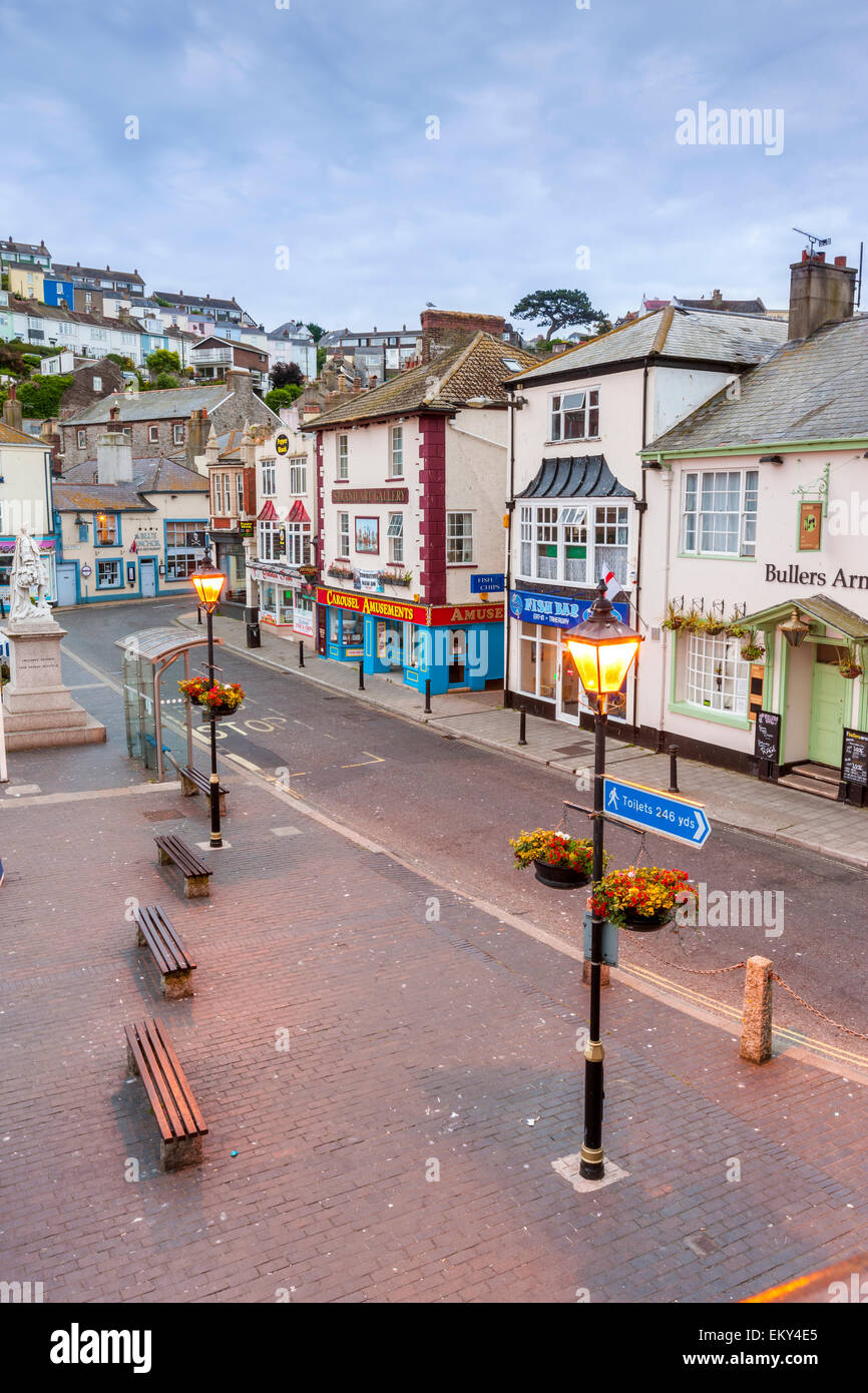 Brixham harbour, South Devon, England, United Kingdom, Europe Stock ...