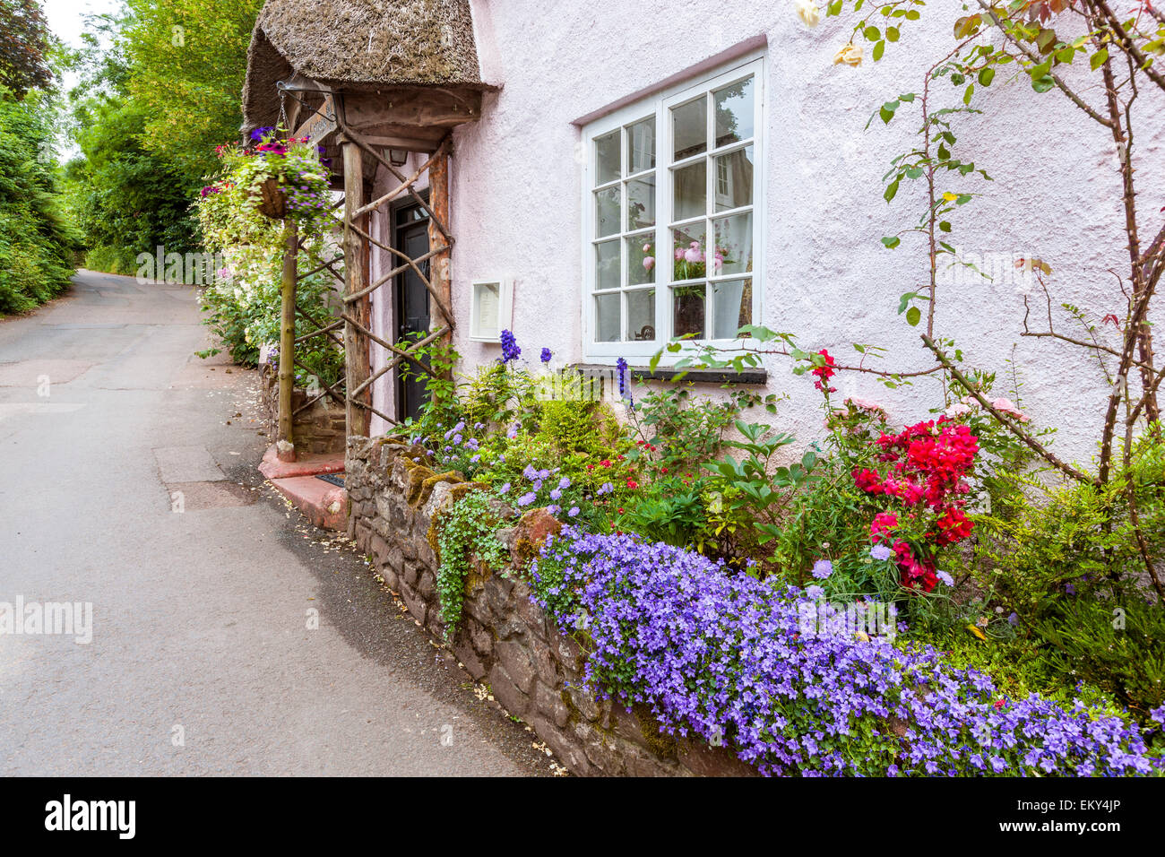 Cockington village, Torquay, Devon, England, United Kingdom, Europe ...