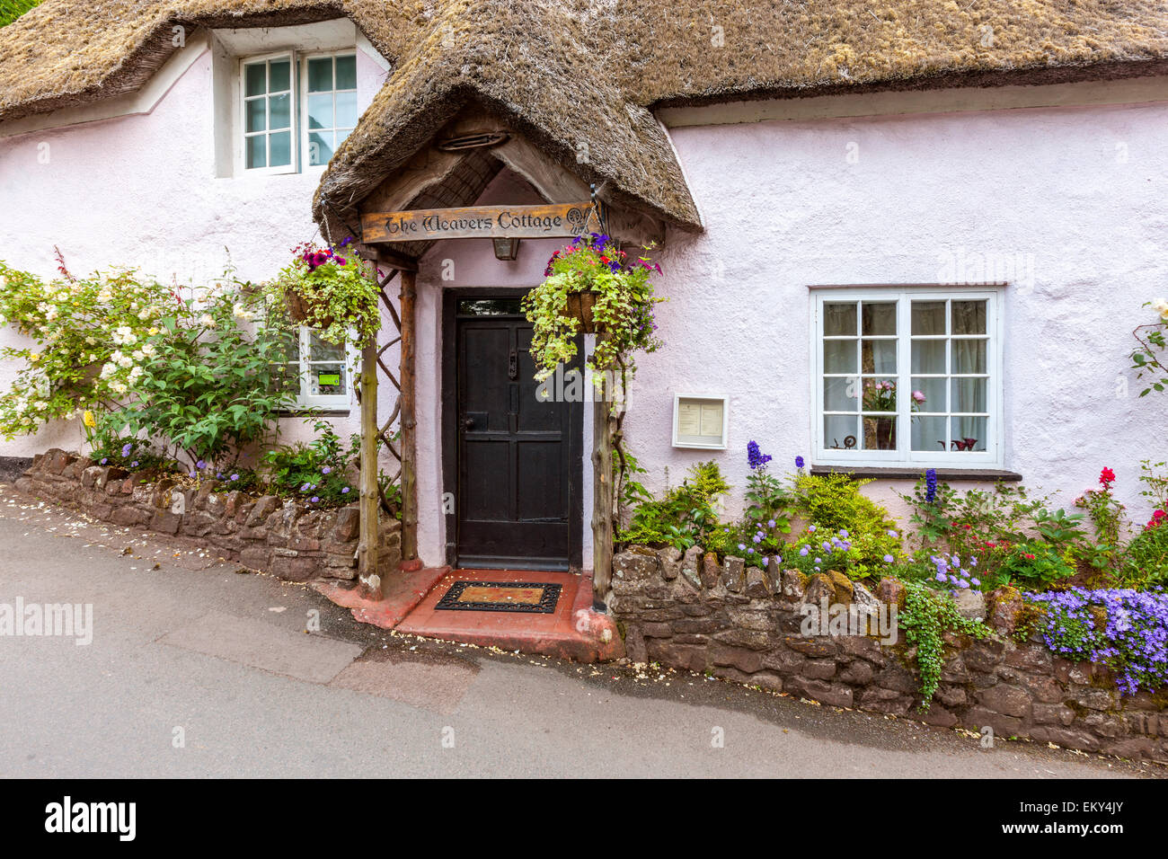 Cockington village, Torquay, Devon, England, United Kingdom, Europe ...