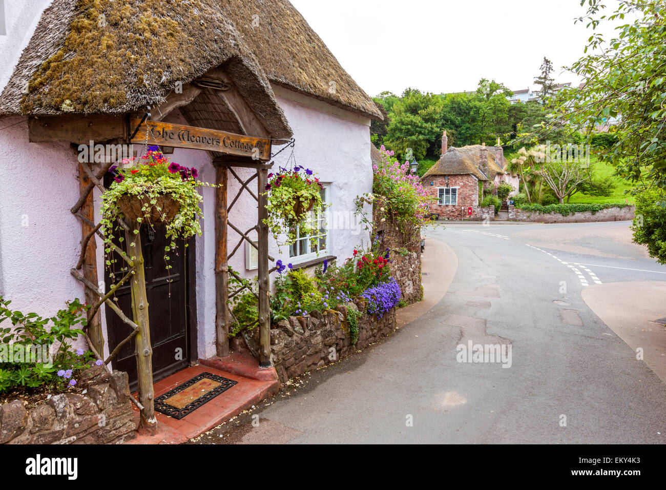 Cockington village, Torquay, Devon, England, United Kingdom, Europe ...