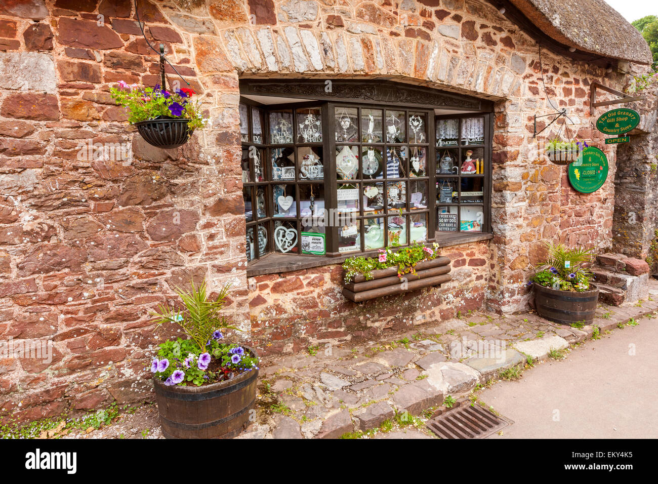 Cockington village, Torquay, Devon, England, United Kingdom, Europe ...
