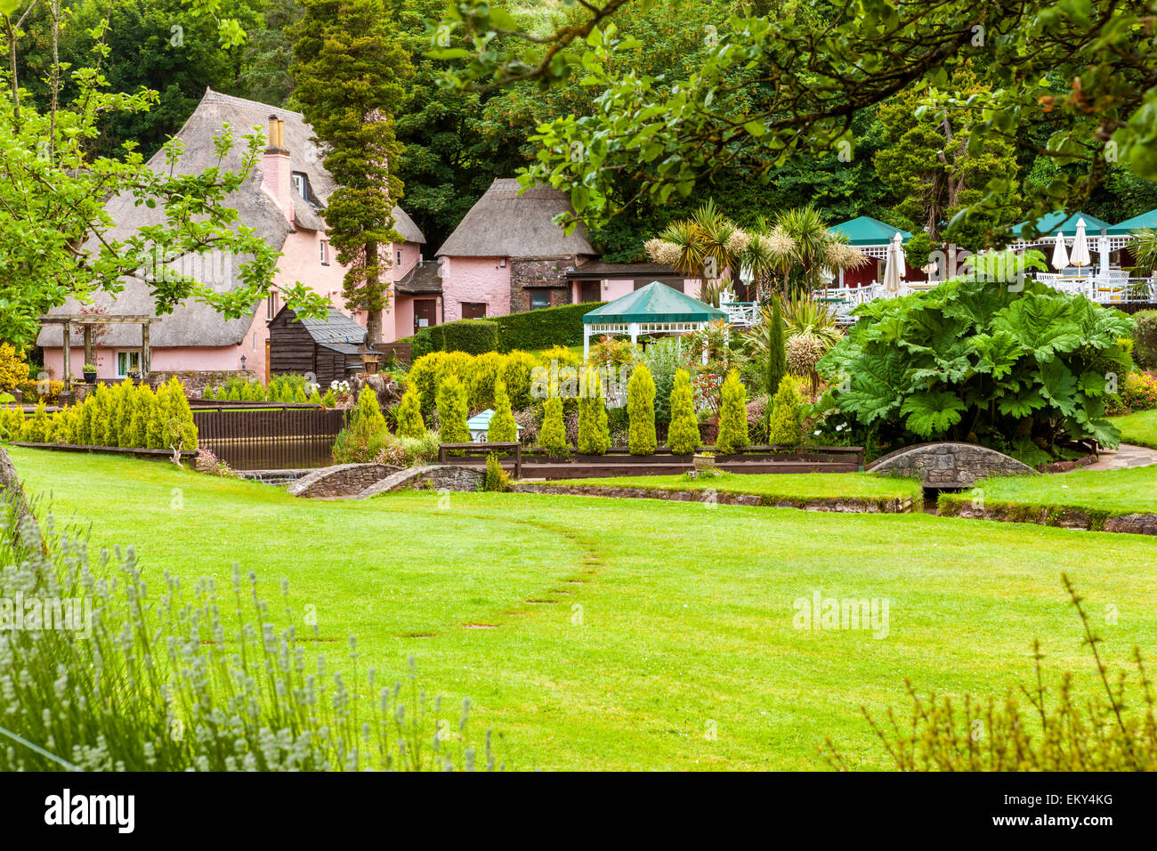 Rose Cottage, Cockington village, Torquay, Devon, England, United ...