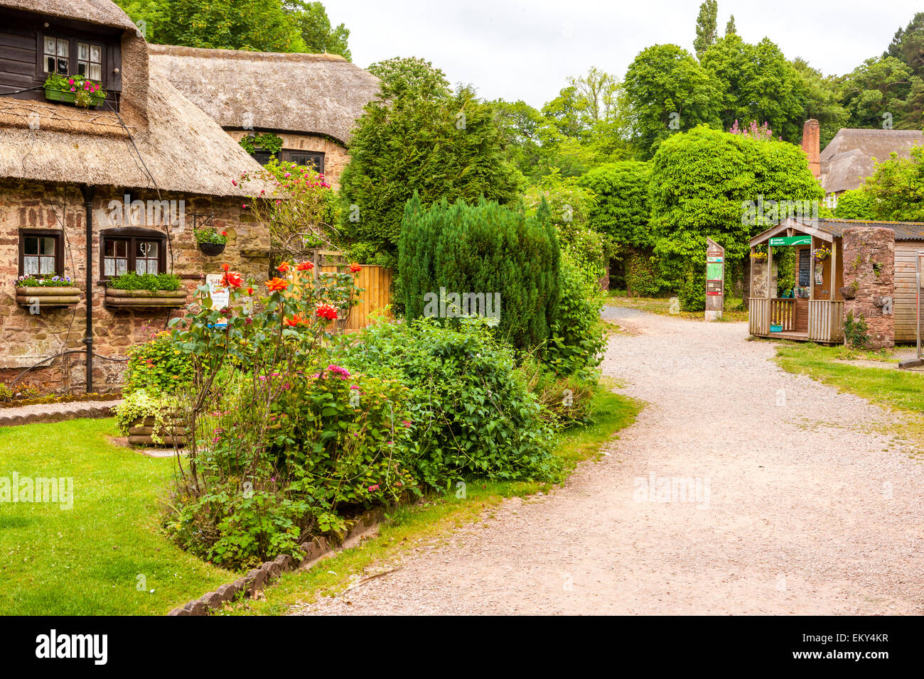 Cockington village, Torquay, Devon, England, United Kingdom, Europe ...