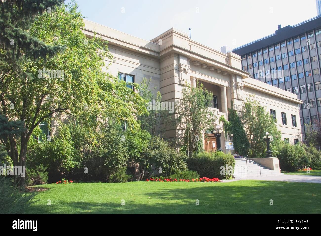 Calgary, Alberta, Canada; Old Sandstone Courthouse Stock Photo - Alamy