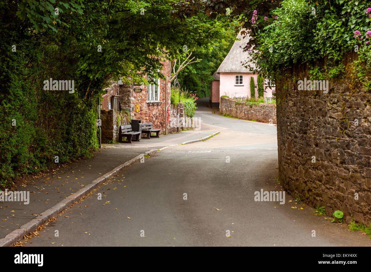 Cockington village, Torquay, Devon, England, United Kingdom, Europe ...