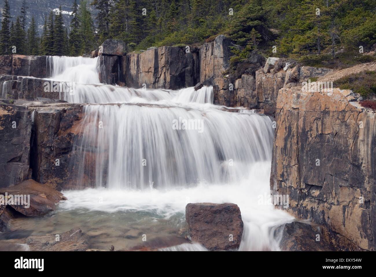Paradise Valley, Giant Steps, Banff National Park, Alberta, Canada ...