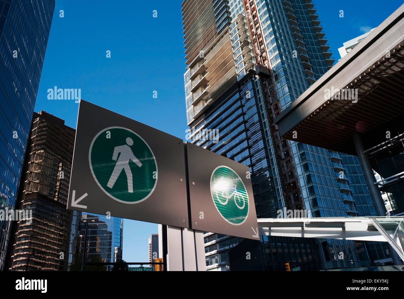 Street Signs; Vancouver,British Columbia,Canada Stock Photo - Alamy