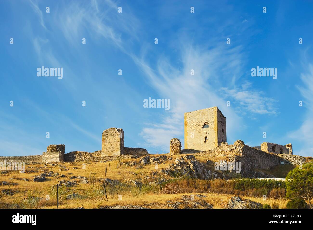 The Castle Of The Star, Teba, Malaga, Spain Stock Photo - Alamy