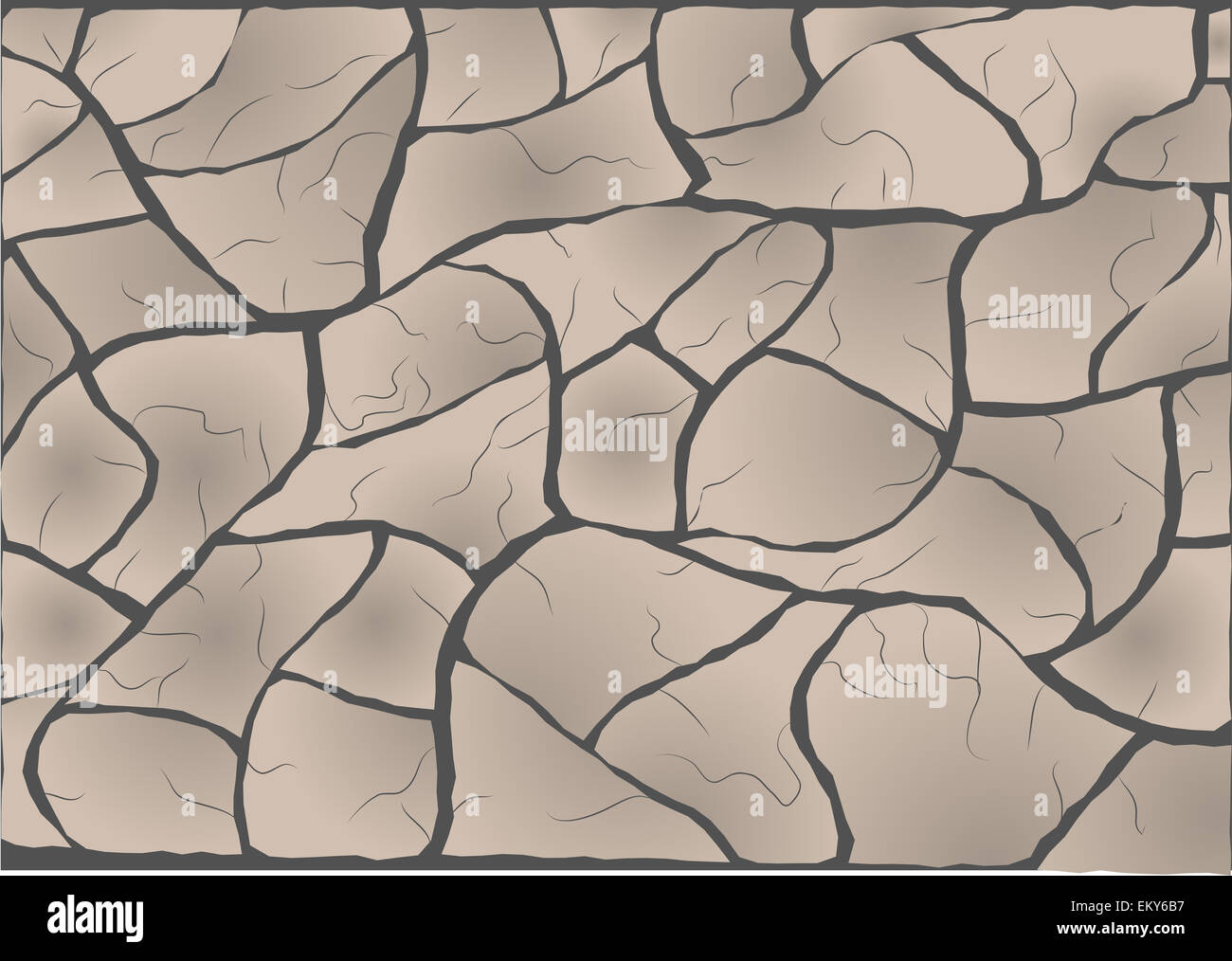 cracked. abstract vector background with cracked land Stock Photo - Alamy