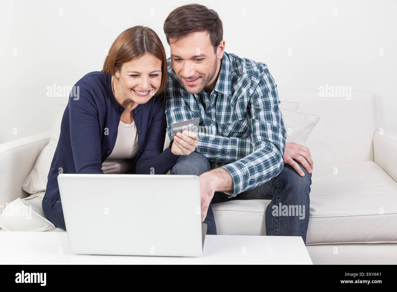 Couple in love having a breakfast Stock Photo - Alamy