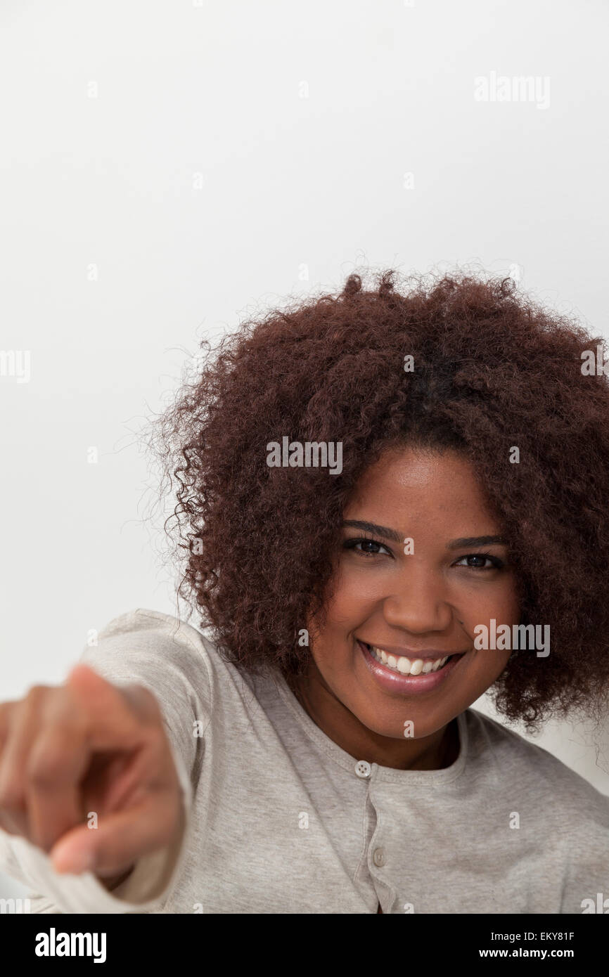 African couple in love on the bed Stock Photo - Alamy