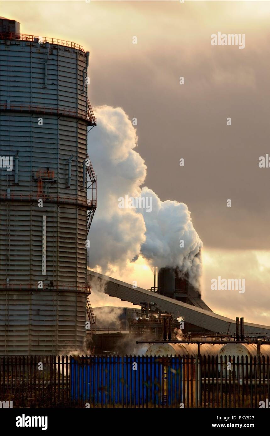 Teesside, England; A Refinery Stock Photo - Alamy