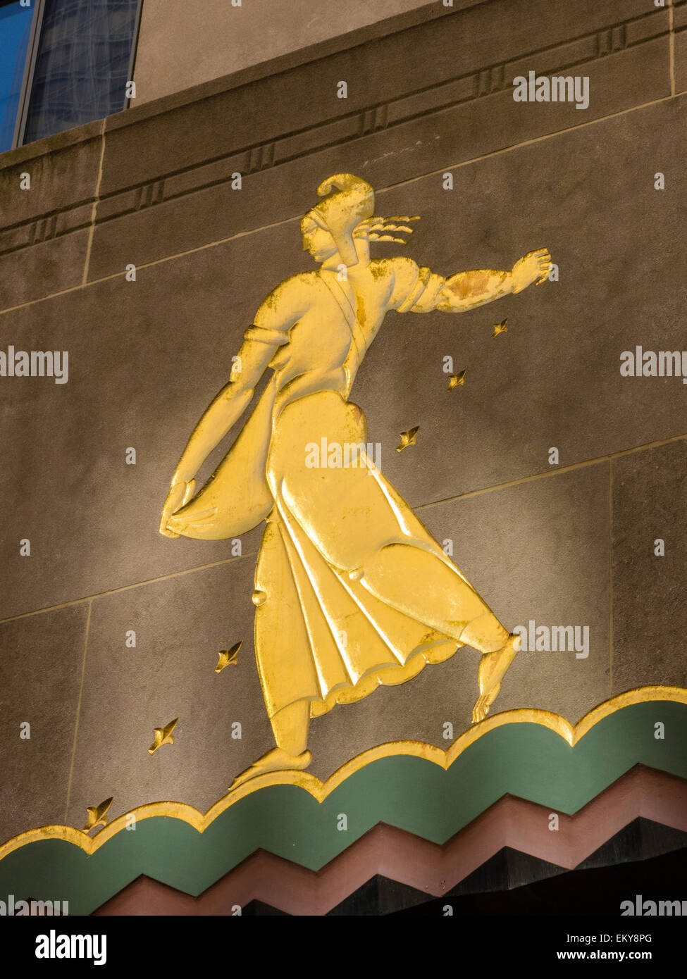Seeds of Good Friendship Intaglio Relief, Channel Gardens, Rockefeller ...