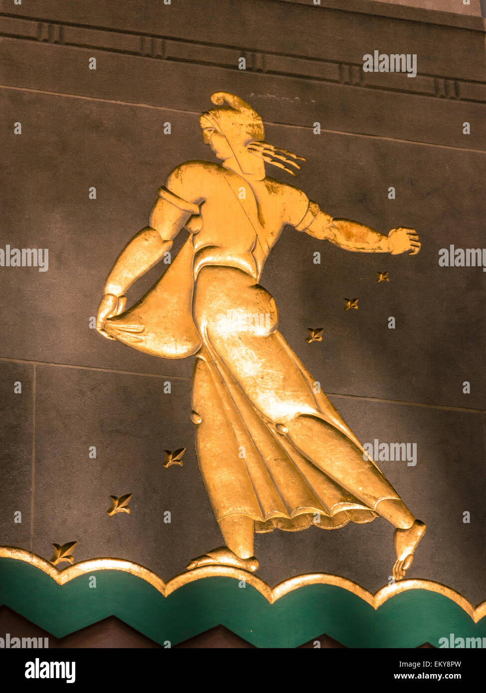 Seeds of Good Friendship Intaglio Relief, Channel Gardens, Rockefeller ...