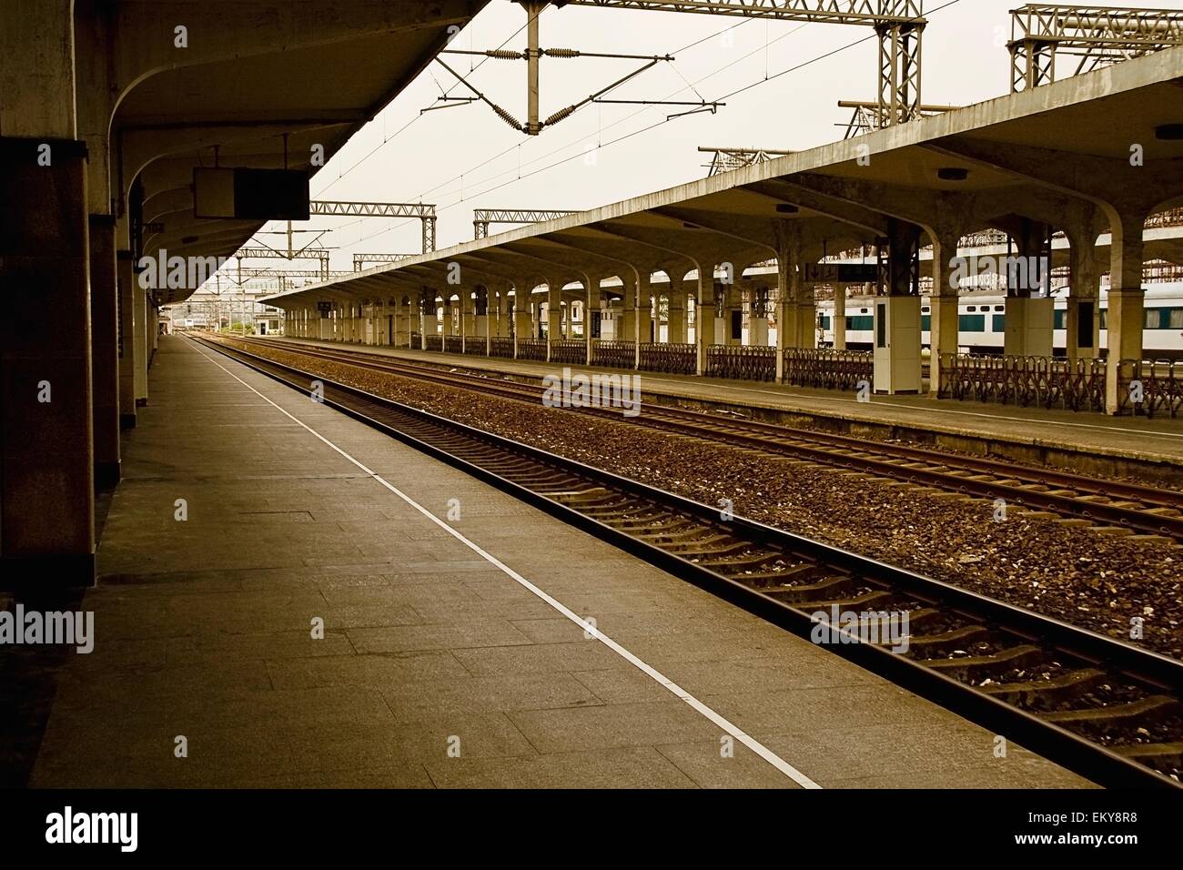 Train Station; China Stock Photo - Alamy