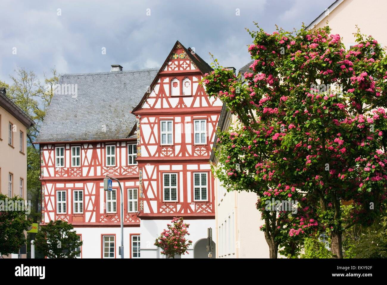Nassau, Rheinland-Pfalz, Germany; A House Stock Photo - Alamy