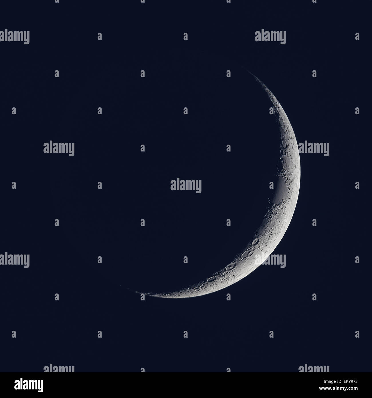 Waxing crescent hi-res stock photography and images - Alamy
