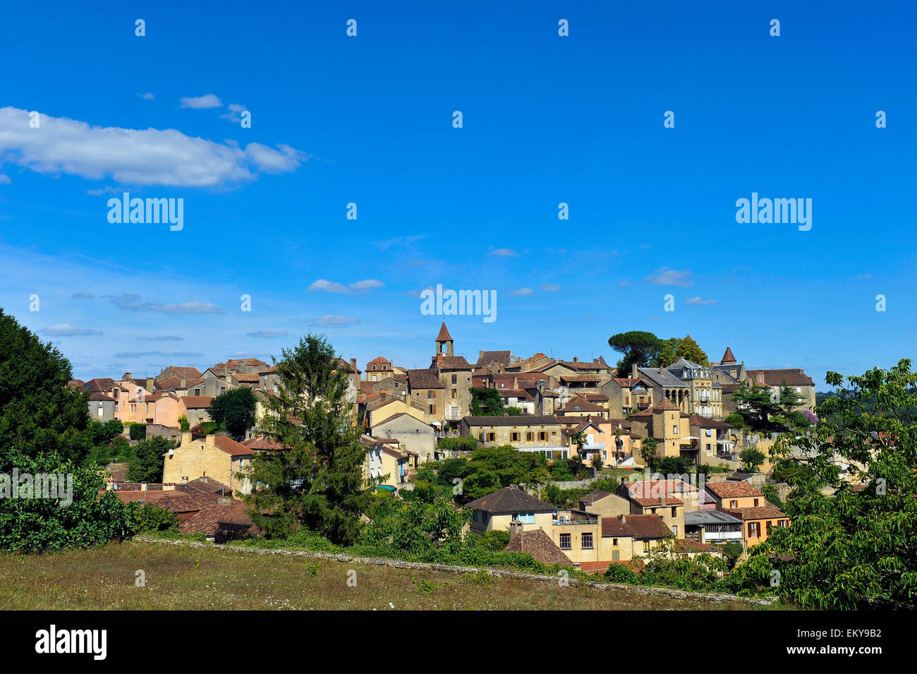 Belves Aquitaine Dordogne France Europe Stock Photo - Alamy