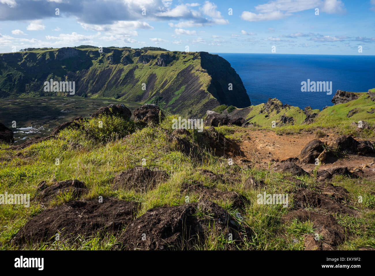Easter Island, Pacific Ocean Stock Photo - Alamy