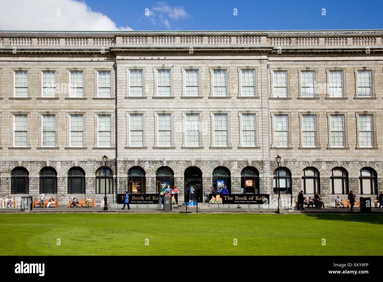 Dublin, Ireland; The Library At Trinity College Stock Photo - Alamy