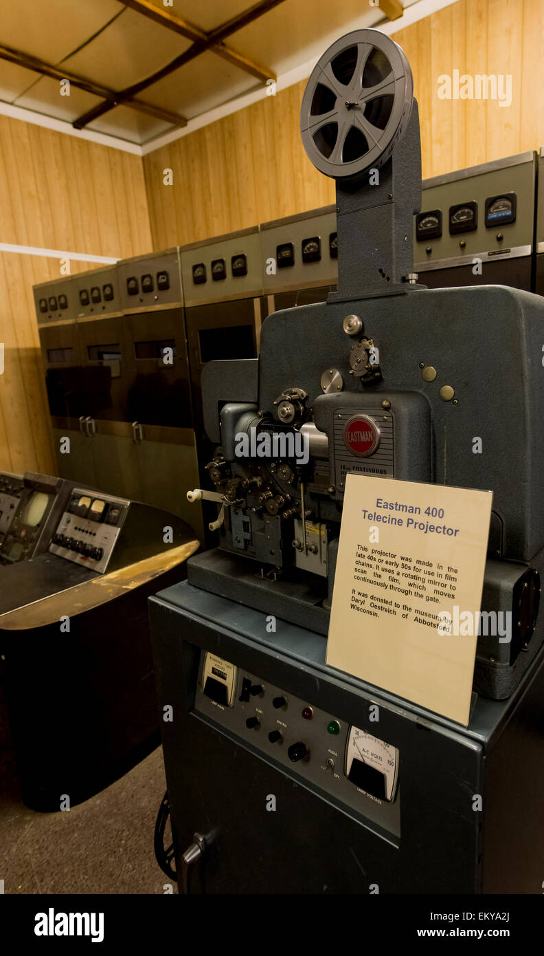 Hilliard, Ohio, USA. 14th Apr, 2015. The Early Television Museum and ...