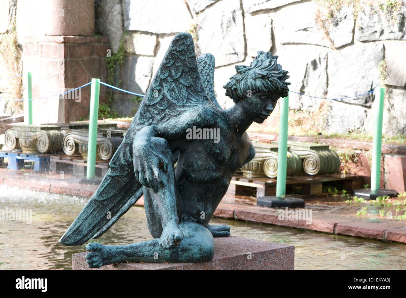 Sculpture of Carl Milles, Stockholm, Milles Garden Stock Photo - Alamy