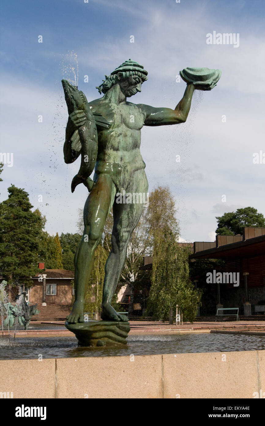 Sculpture of Carl Milles, Stockholm, Milles Garden Stock Photo - Alamy