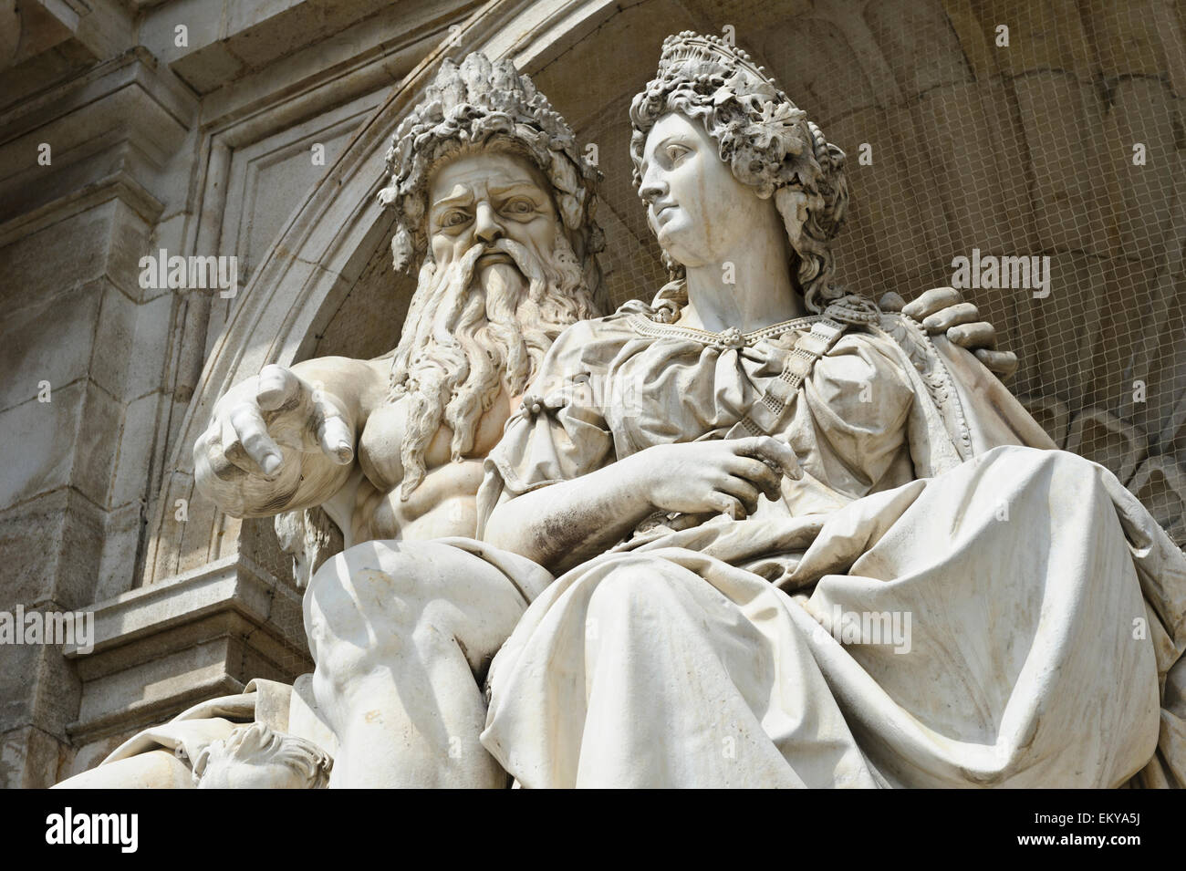 River god danubius hi-res stock photography and images - Alamy
