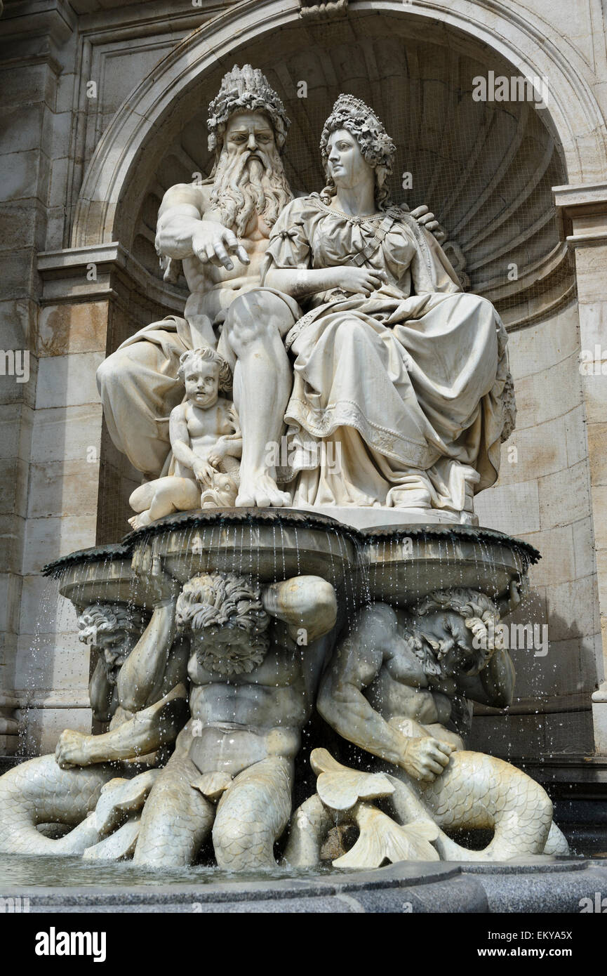 River god danubius hi-res stock photography and images - Alamy