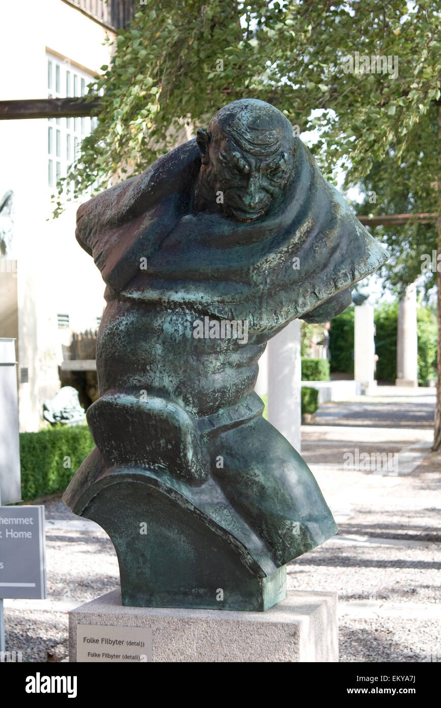 Sculpture of Carl Milles, Stockholm, Milles Garden Stock Photo - Alamy