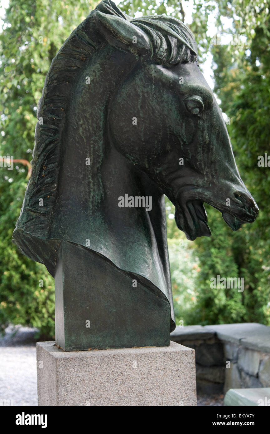 Sculpture of Carl Milles, Stockholm, Milles Garden Stock Photo - Alamy