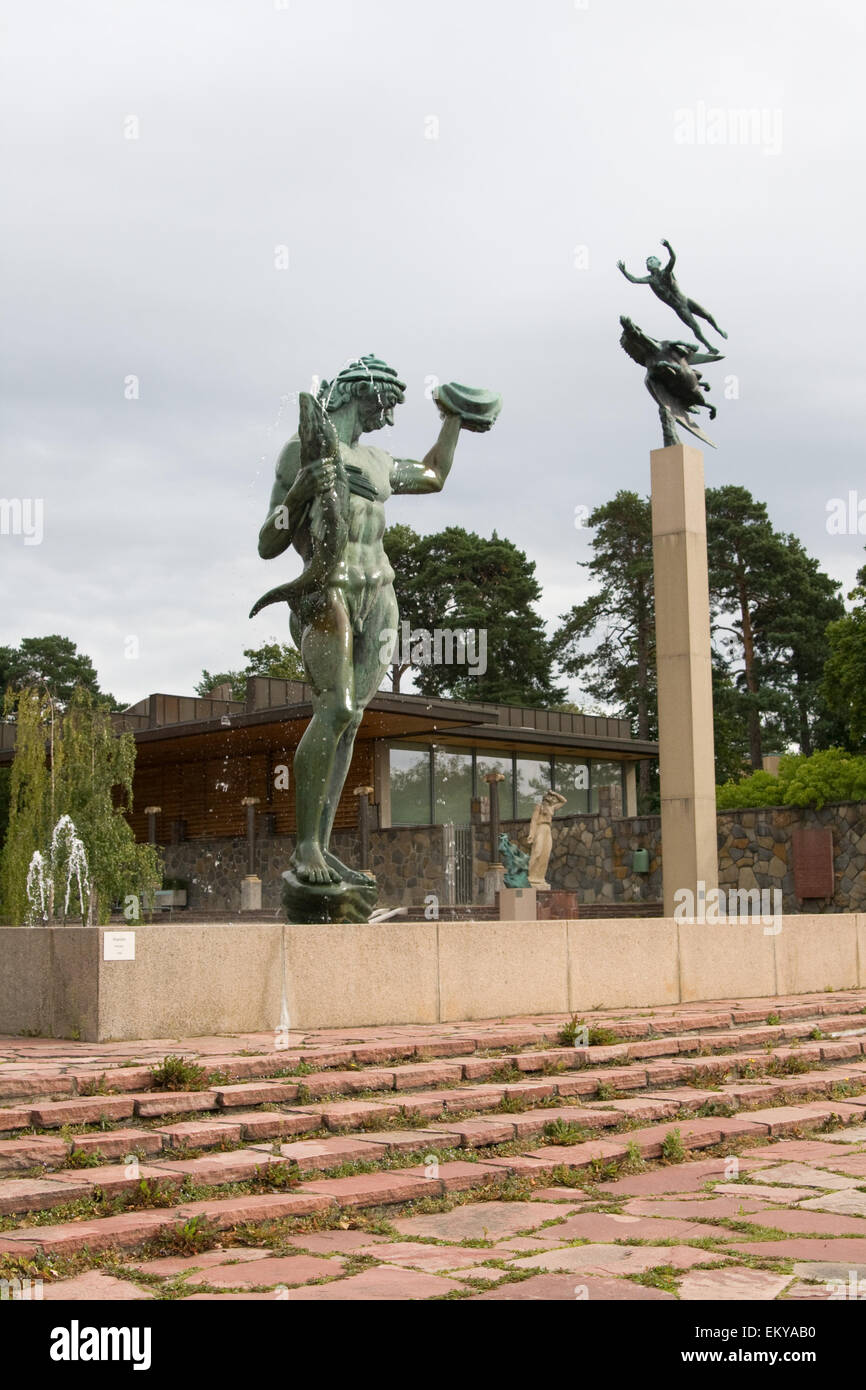 Sculpture of Carl Milles, Stockholm, Milles Garden Stock Photo - Alamy