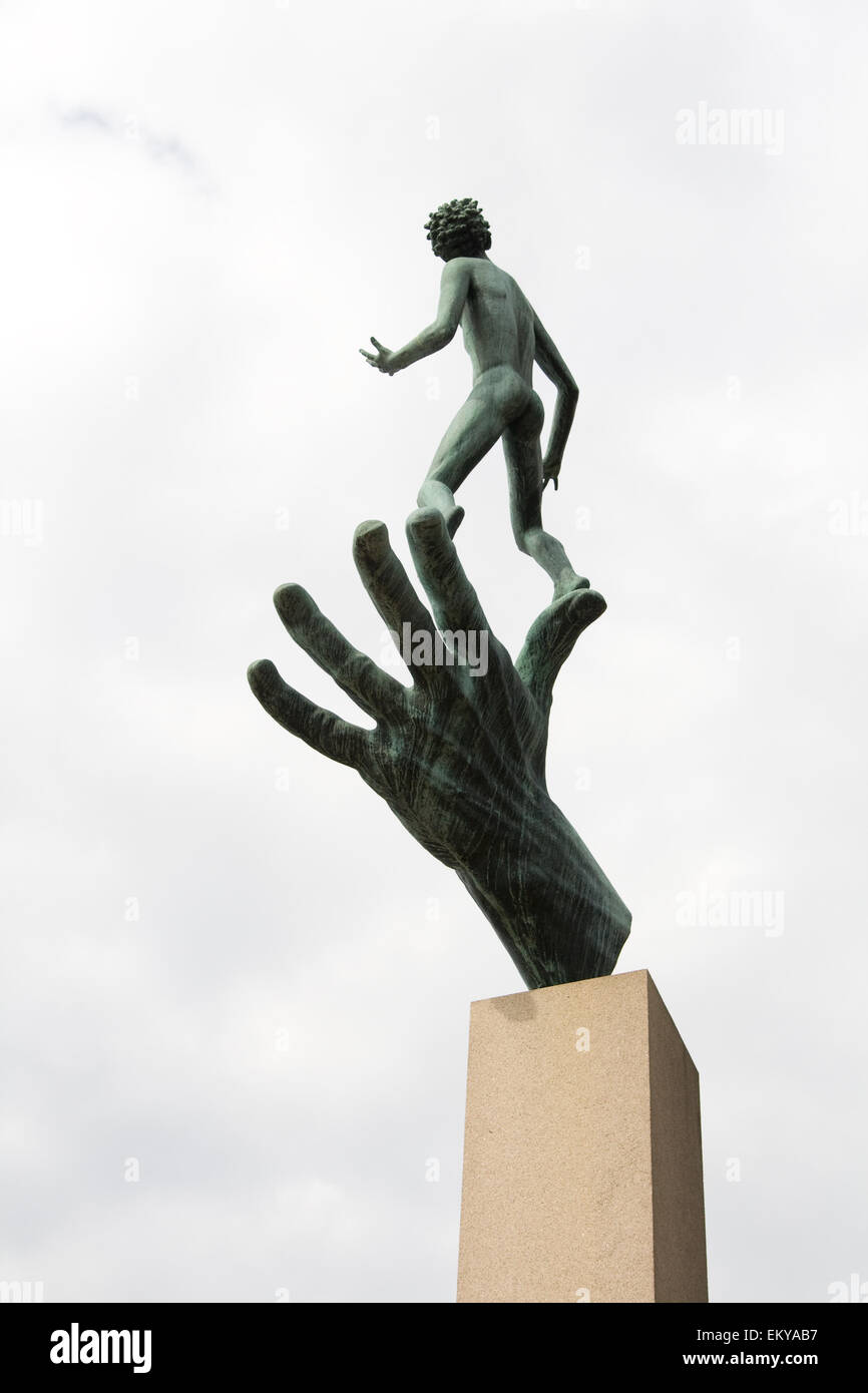 Sculpture of Carl Milles, Stockholm, Milles Garden Stock Photo - Alamy