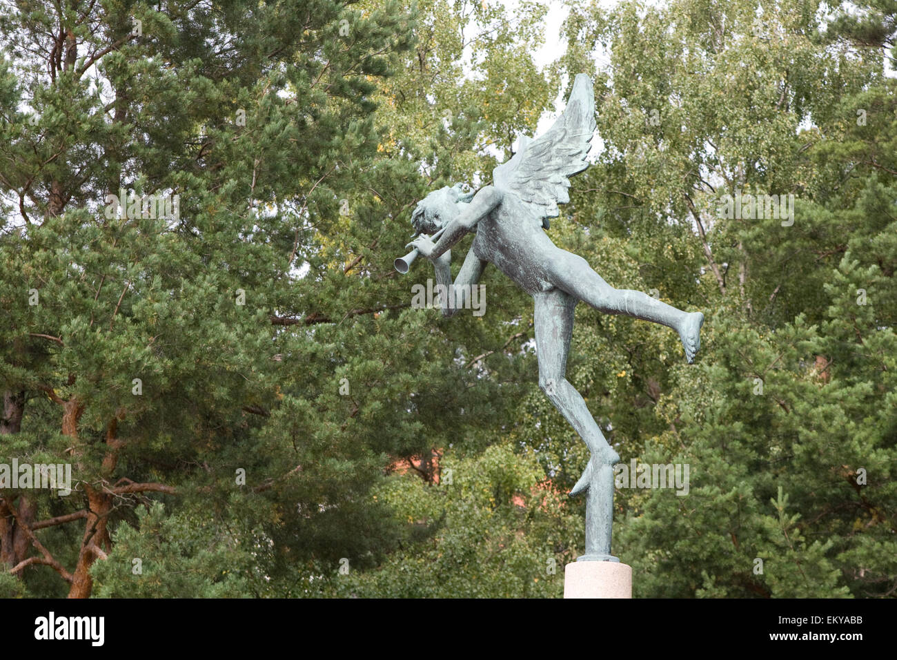 Sculpture of Carl Milles, Stockholm, Milles Garden Stock Photo - Alamy