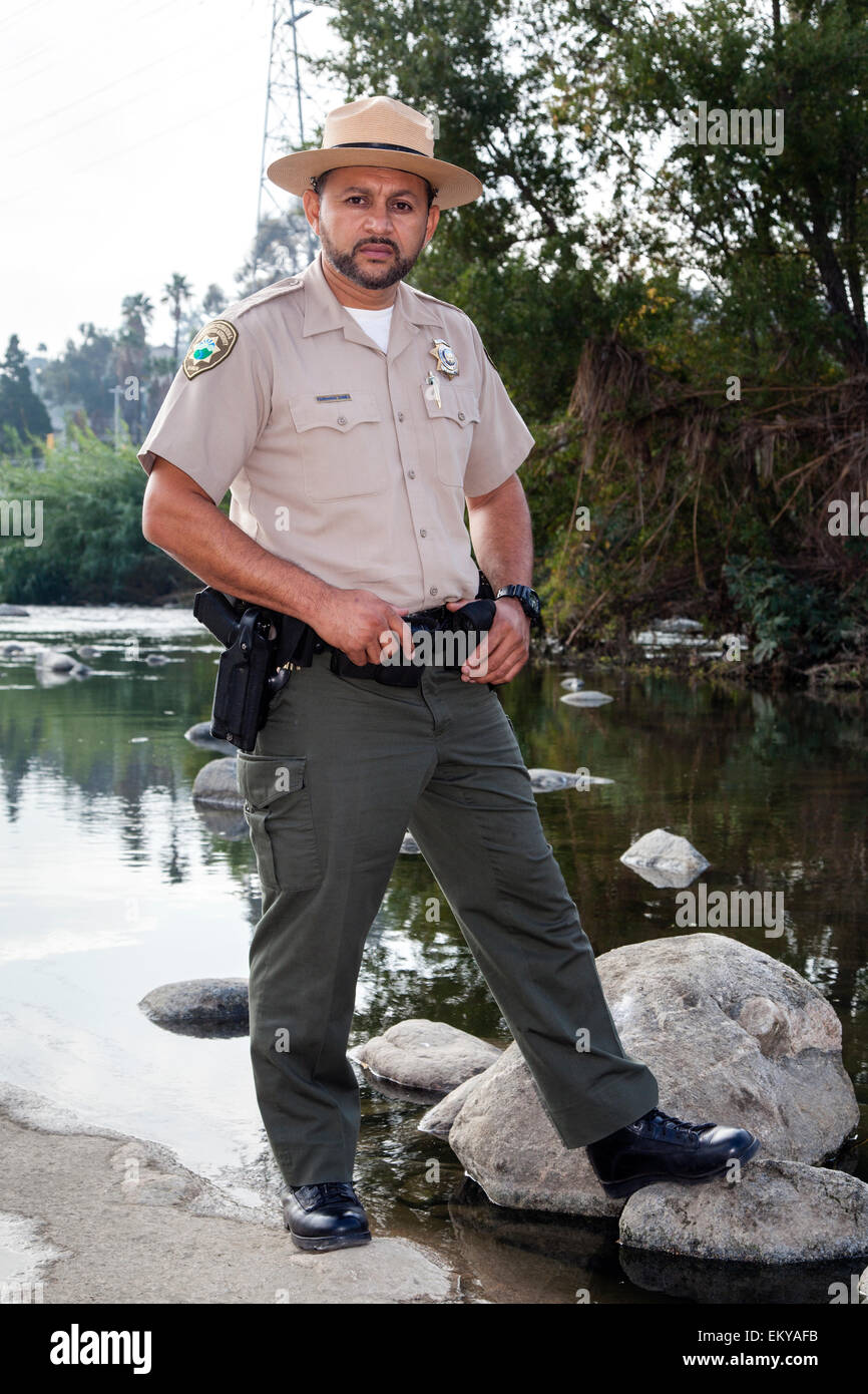 Fernando Gomez, Chief Ranger for MRCA. Raphael Sbarge films FoLAR ...