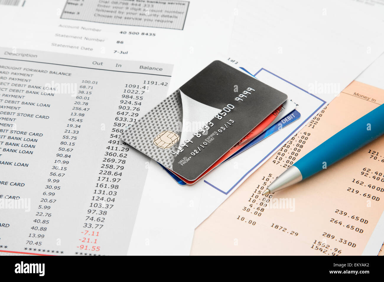 Bank statements hi-res stock photography and images - Alamy