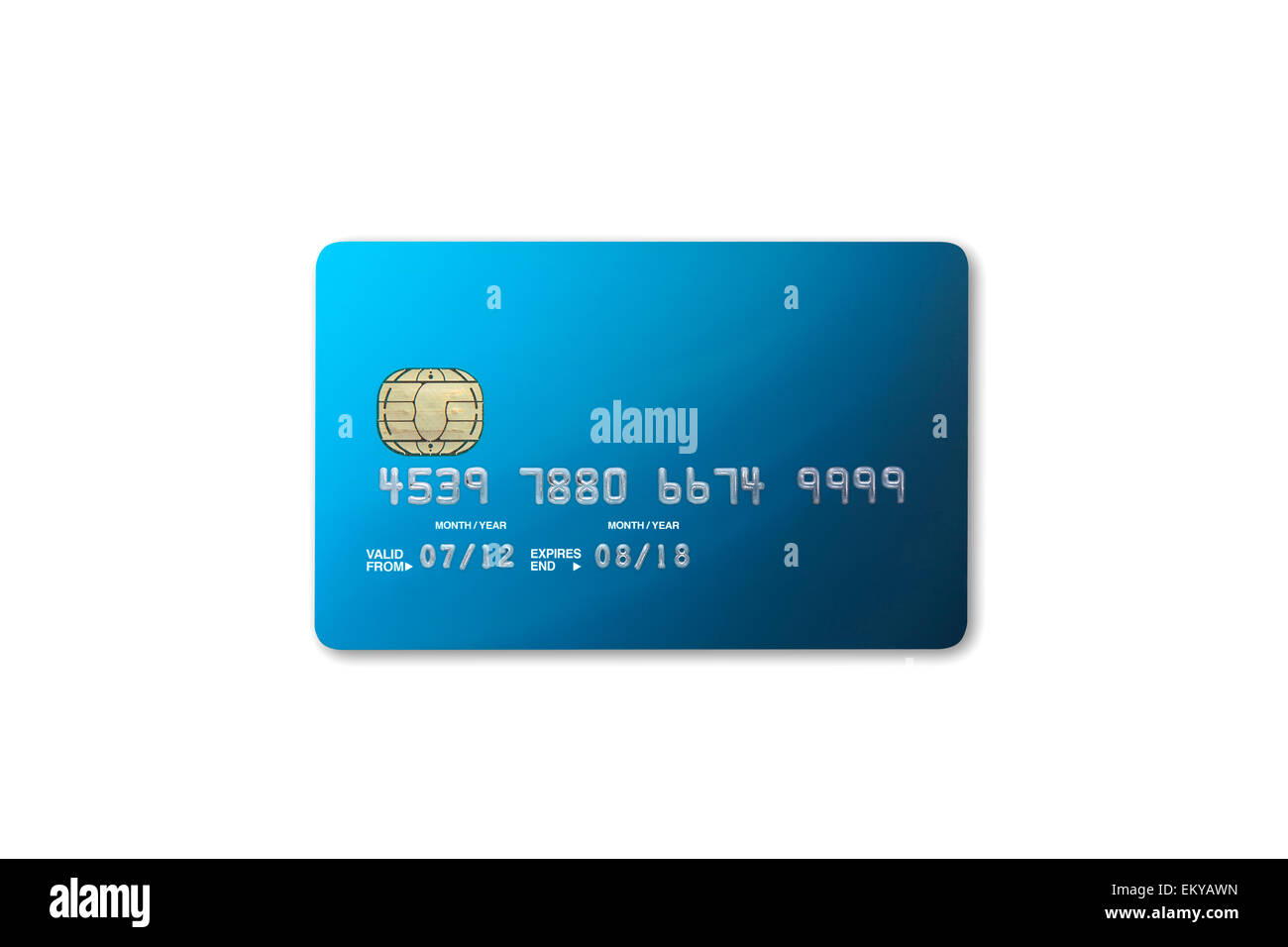 bank card on white background Stock Photo - Alamy