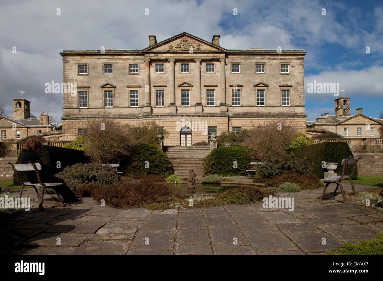 Howick, Northumberland, England; Howick Hall Stock Photo - Alamy