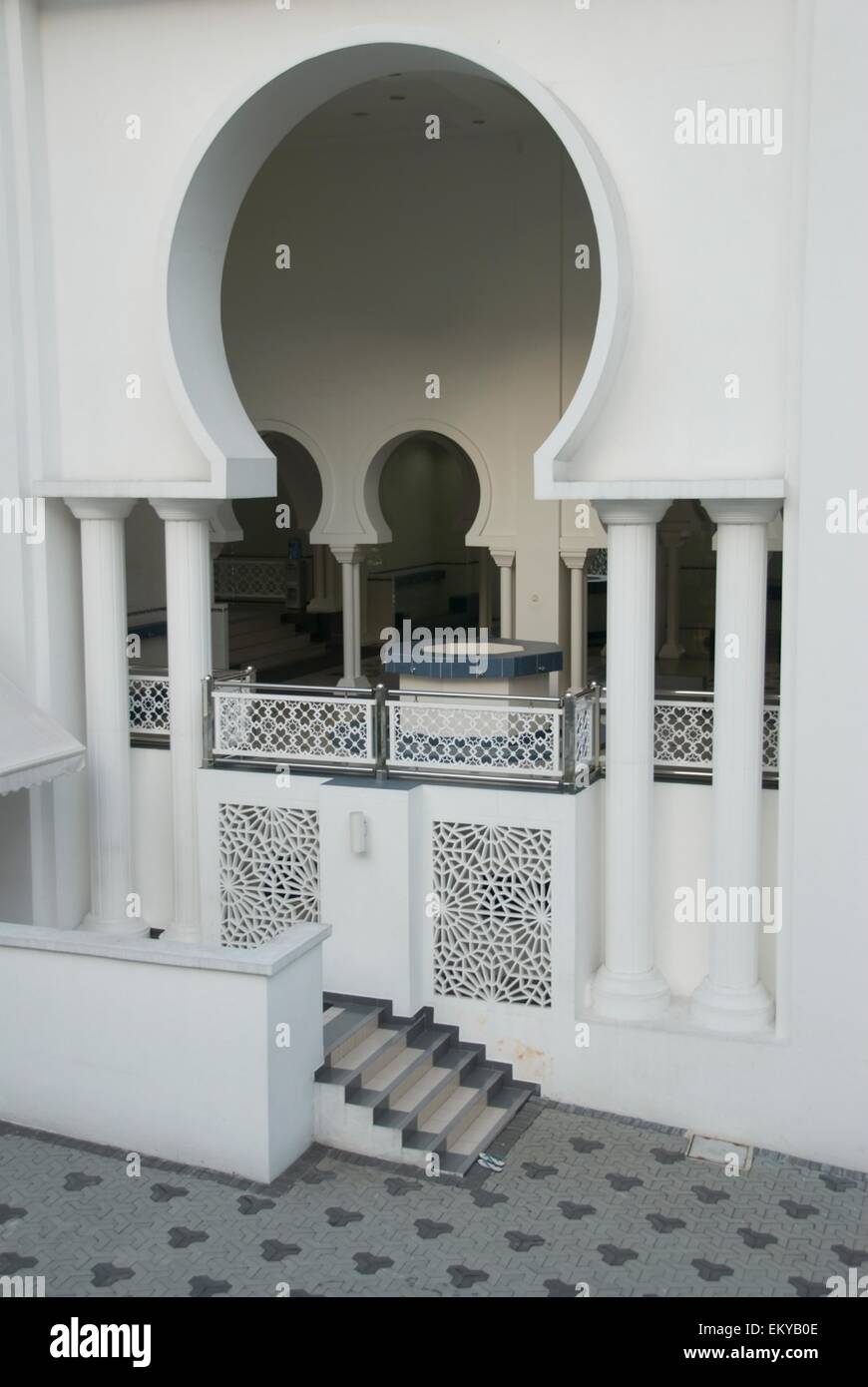 Kuala Lumpur, Malaysia; Two Levels In The Interior Of A Building Stock ...